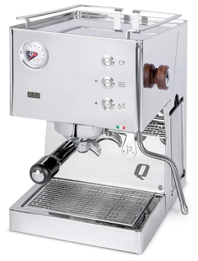 Quick Mill Pop Up Espresso Machine, Stainless Steel - Crema