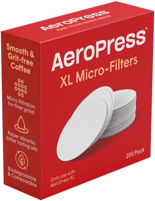 AeroPress XL Micro-Filters Filter Papers 200 pcs - Crema