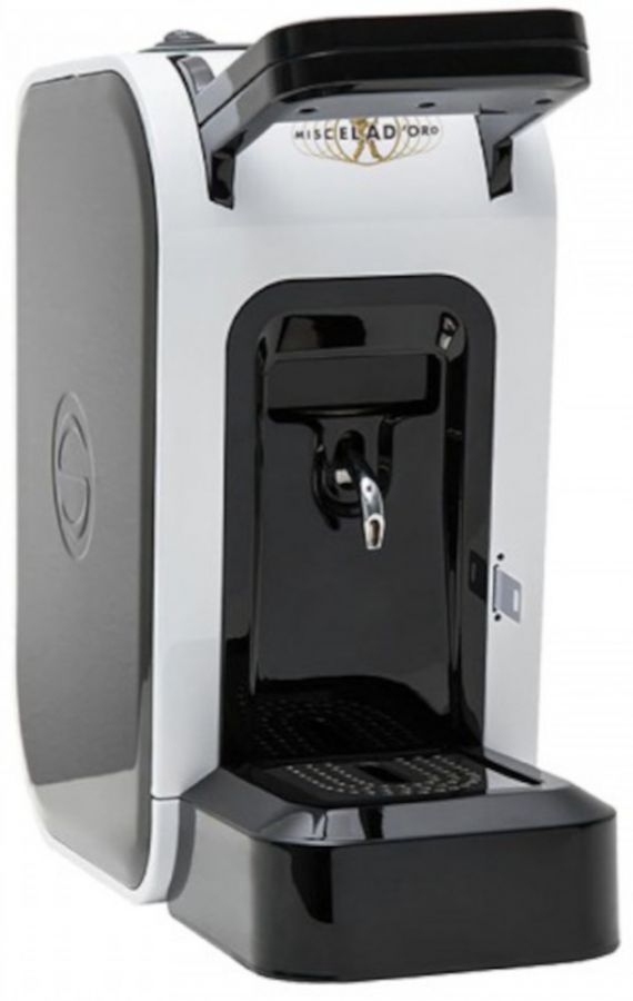 Spinel Ciao Espresso Machine for E.S.E. Pods, White - Crema