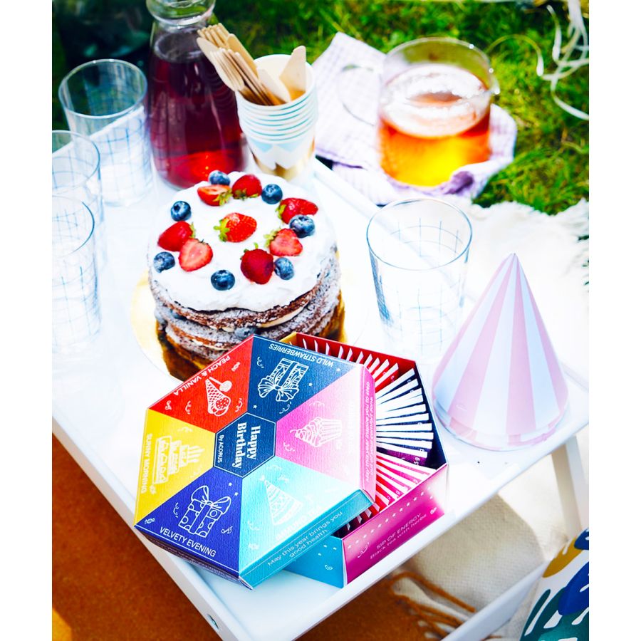 Acorus Happy Birthday Tea set, 60 sachets de thé - Crema