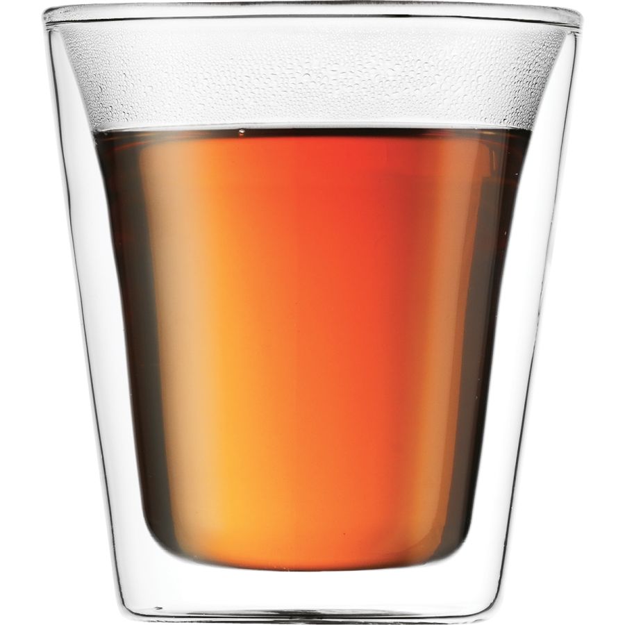 Bodum Cantina taza de doble pared, 2 uds - Crema