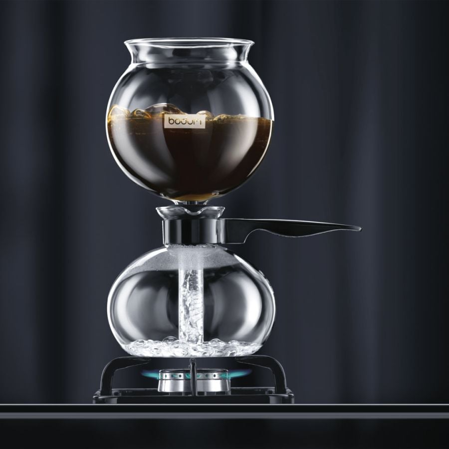Bodum Pebo vacuum coffee maker - Crema