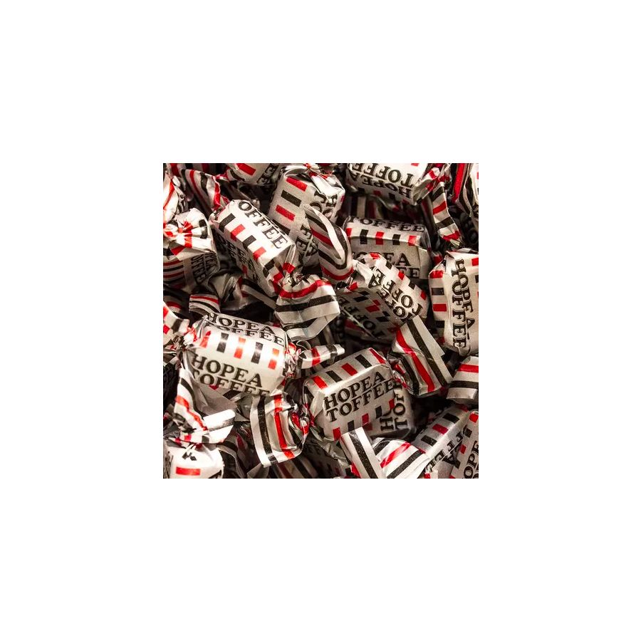 Hopeatoffee Salmiak-Liquorice Toffee 169 g Bag - Crema
