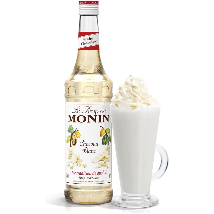 Monin White Chocolate Syrup 700 ml - Crema
