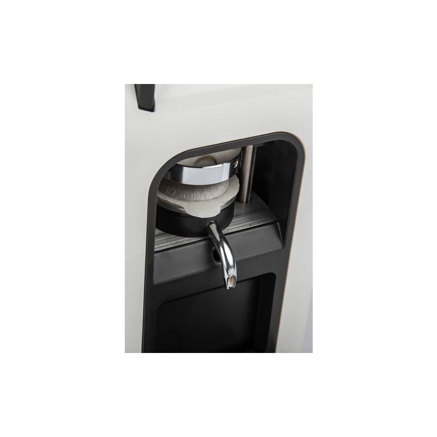 Spinel Ciao Espresso Machine for E.S.E. Pods, White - Crema