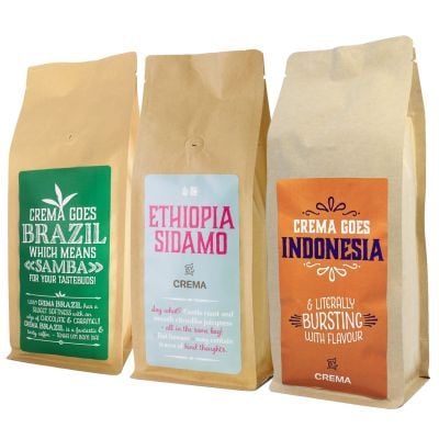 Crema - Kaffee, Kaffeemaschinen und Zubehör online