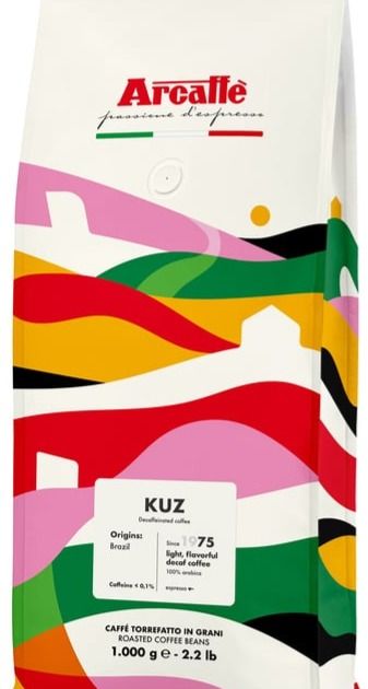 Arcaffe Kuz Decaffeinated Coffee - Crema