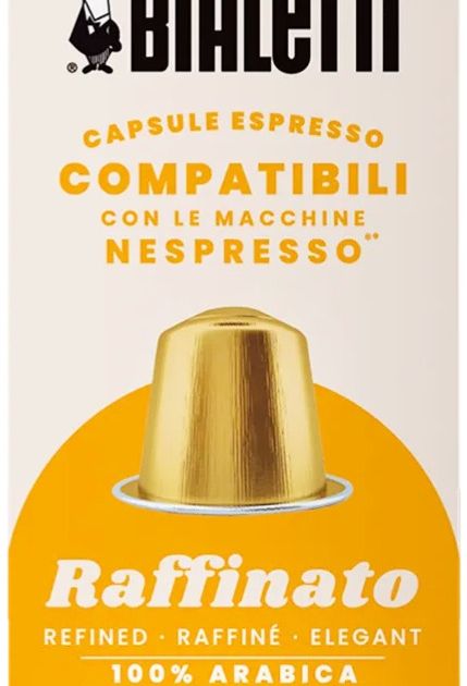 Bialetti Raffinato Nespresso-Compatible Coffee Capsules 10 pcs - Crema