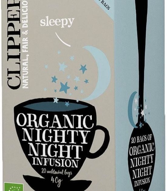 Clipper Organic Nighty Night Infusion 20 Tea Bags - Crema