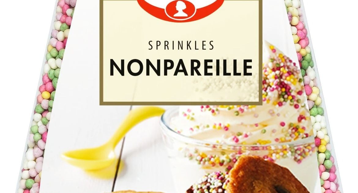 Dr. Oetker Nonpareille Sprinkles 135 g - Crema