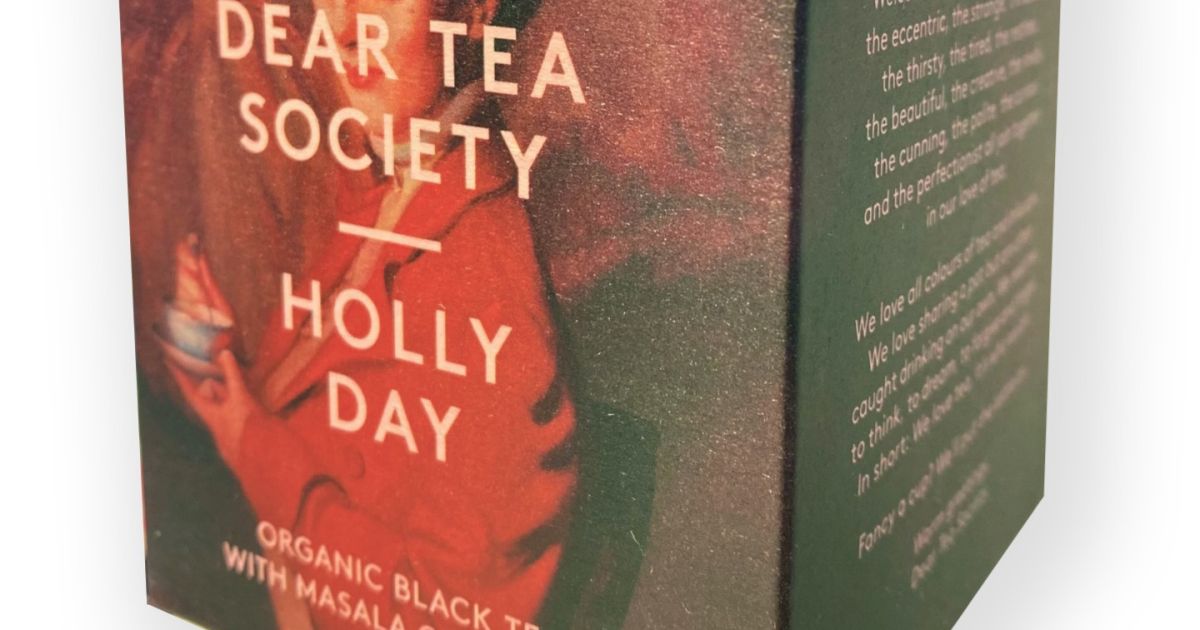 Dear Tea Society Holly Day Black Tea Organic 80 g - Crema