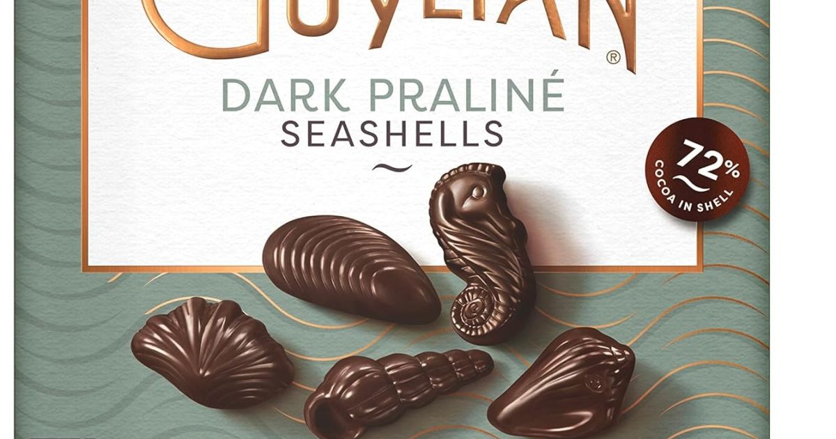Guylian Dark Praliné Seashells 225 g - Crema