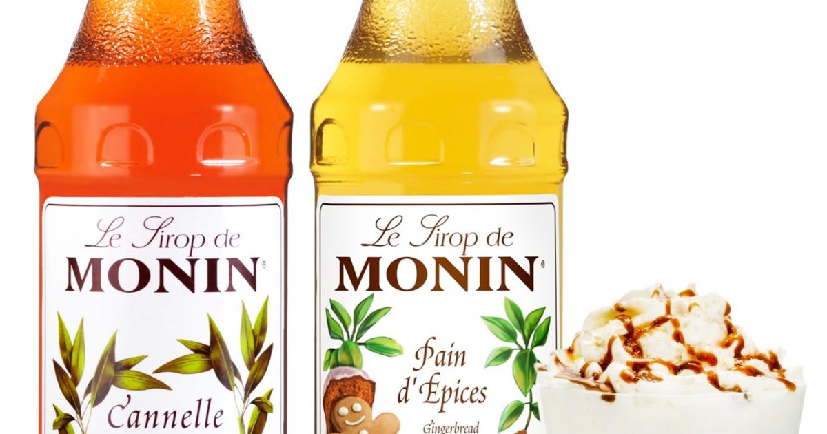Monin Gingerbread + Monin Cinnamon Syrups 250 ml - Crema