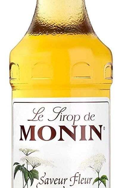 Monin Elder Flower Syrup 700 ml - Crema