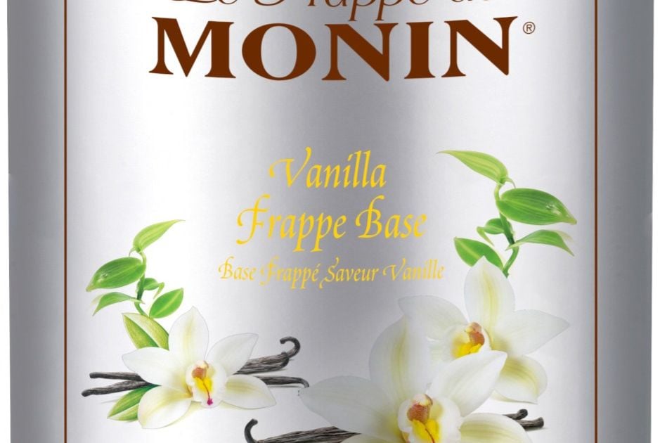 Monin Le Frappé Powder Base 1.36 kg, Vanilla - Crema