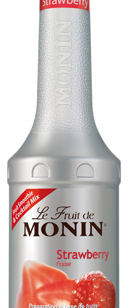 Monin Le Fruit Purée Strawberry 500 ml - Crema