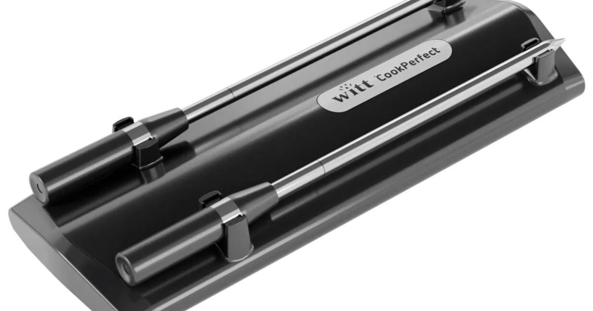 Witt CookPerfect Wireless Dual Termómetro de Freír - Crema